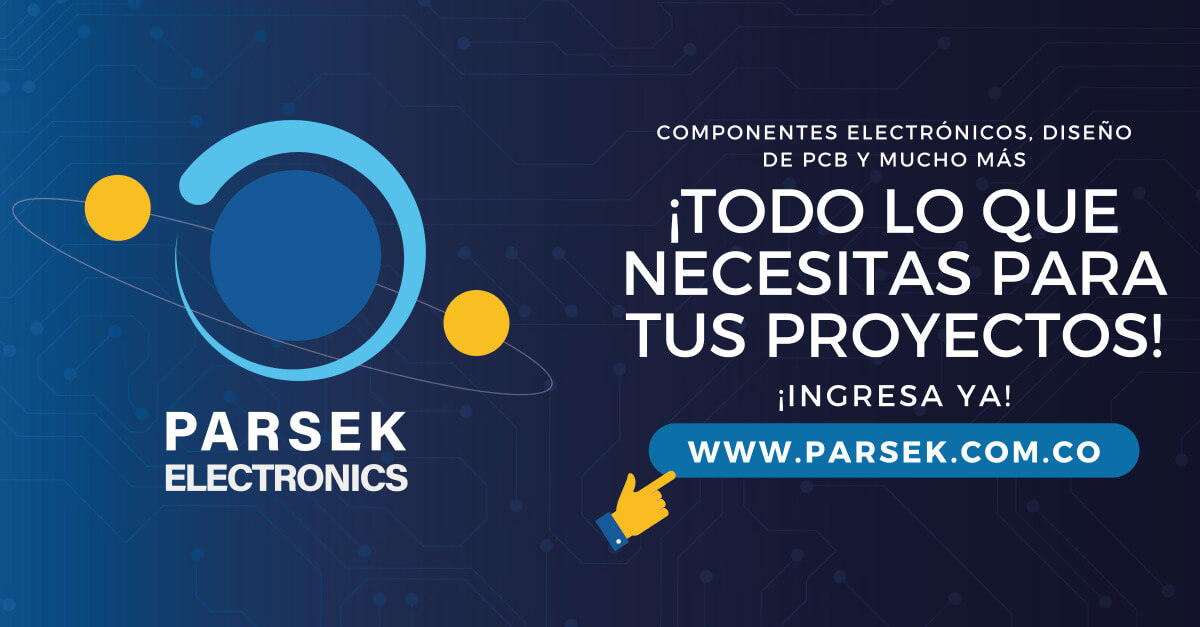 Parsek | Encuentra todo para tus proyectos de electrónica
